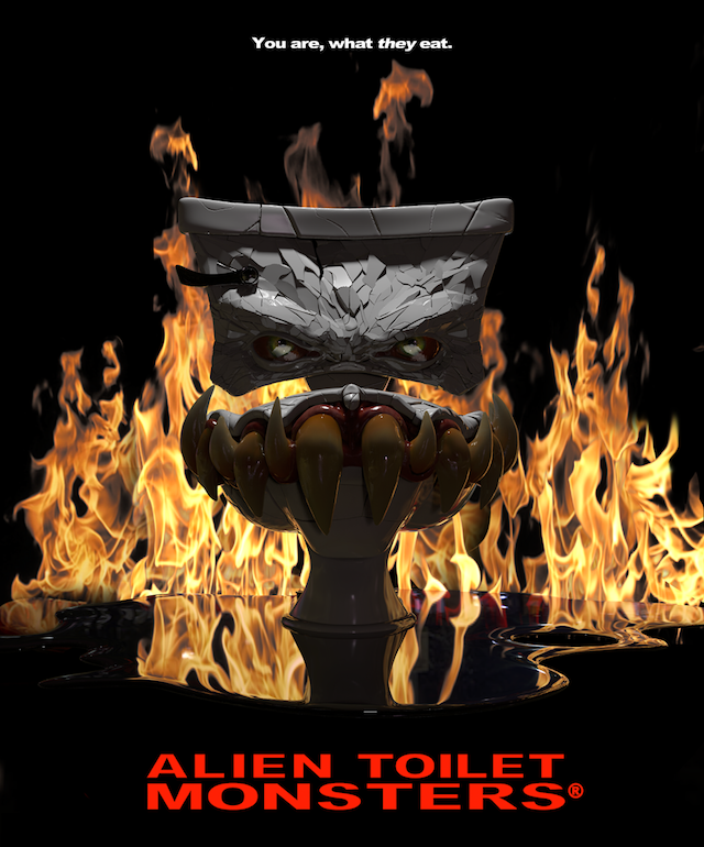 31 Days of Horror 2017: Alien Toilet Monsters