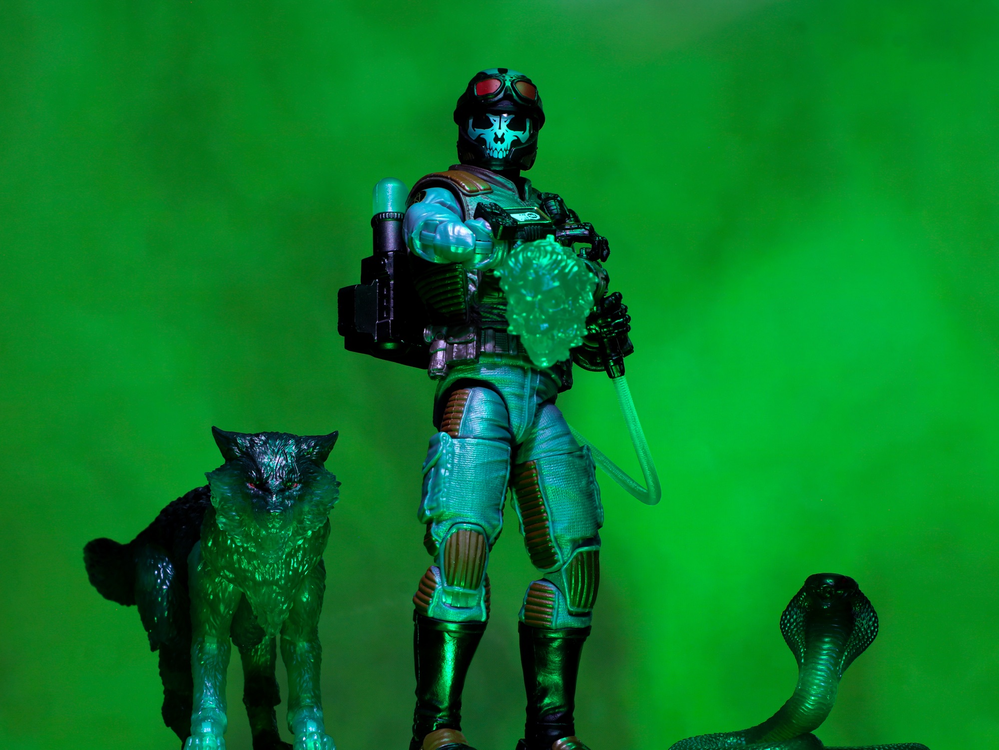 ghost viper and dire beasts